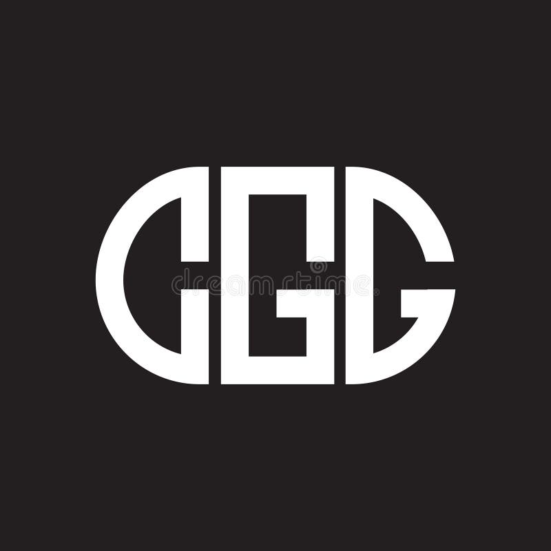CGG Letter Logo Design on Black Background. CGG Creative Initials ...