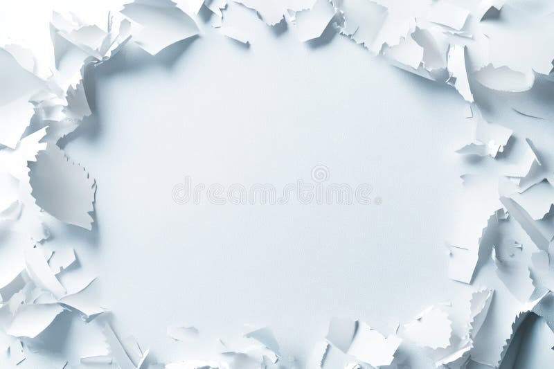 A CGI Composition with a String Backdrop, a Virtual Paper Frame for the ...