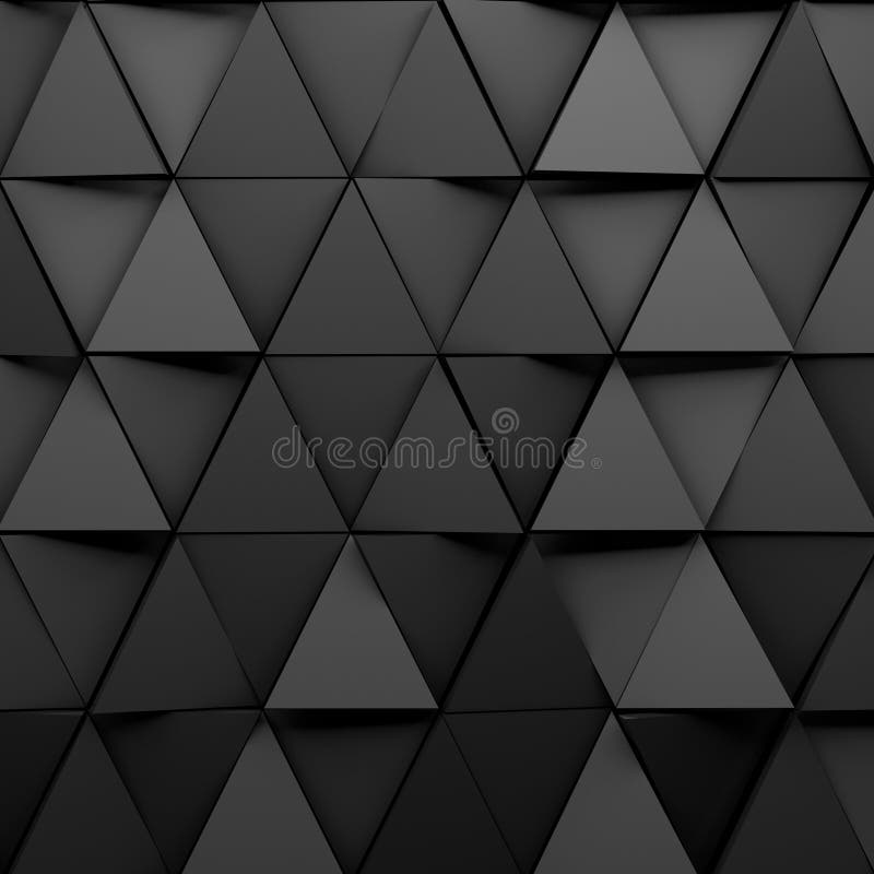CGI 3d Rendering Triangular Abstract Wallpaper Background Stock ...