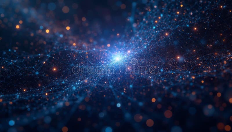 Digital Cosmos with Particle Patterns and Geometric Structures Flowing ...