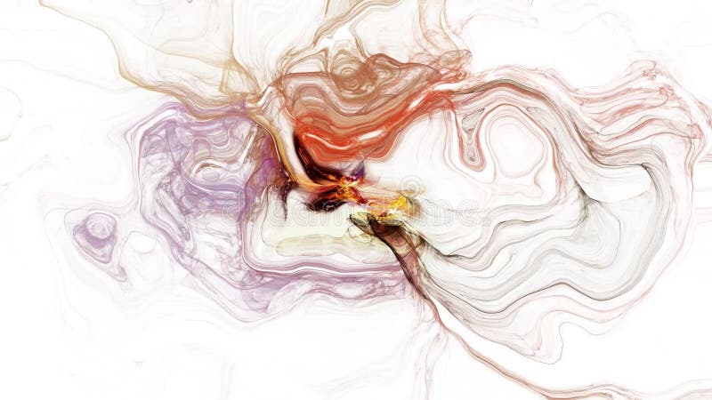 CGI Motion Graphic with Morphing and Melting Colored Shapes Together ...