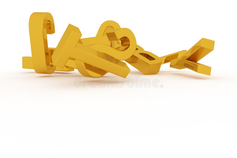 CGI Typography, Alphabetic Character Letter of ABC for Design Texture ...