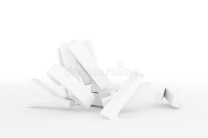 CGI Typography, Alphabetic Character Letter of ABC for Design Texture ...