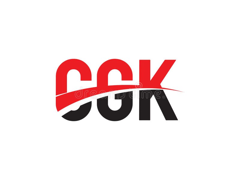 CGK Letter Initial Logo Design Vector Illustration Stock Vector ...