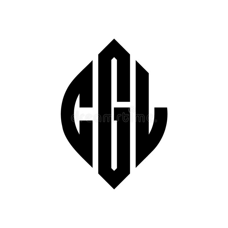 CGL Circle Letter Logo Design with Circle and Ellipse Shape. CGL ...