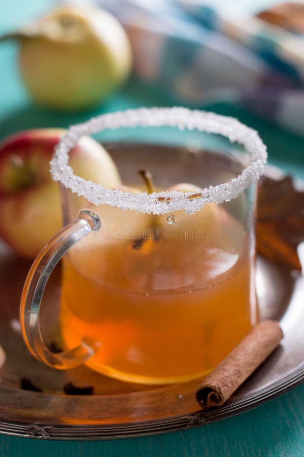 Chá Da Sidra De Maçã Ou Do Fruto Foto de Stock - Imagem de ninguém ...