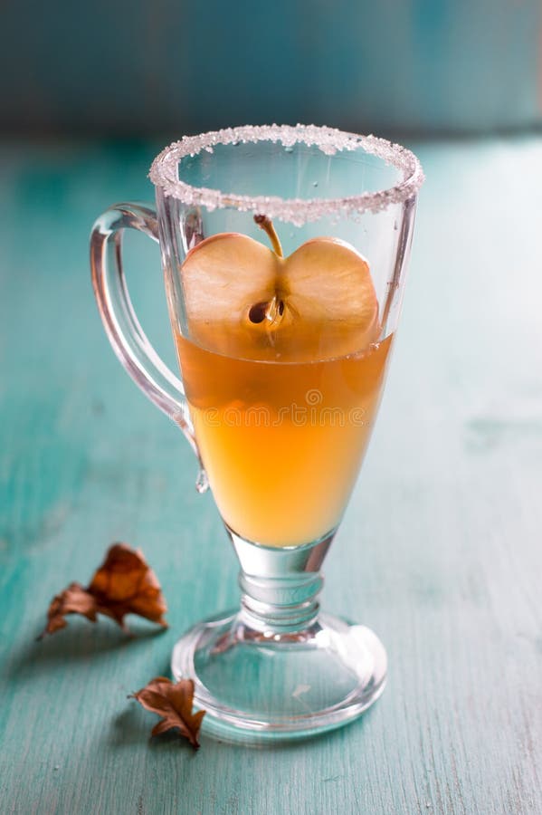Chá Da Sidra De Maçã Ou Do Fruto Foto de Stock - Imagem de vinagre ...