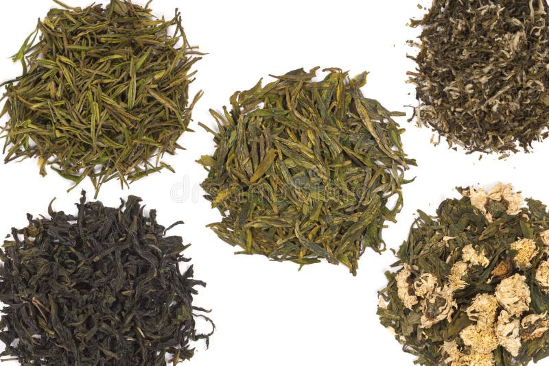 Chá verde chinês imagem de stock. Imagem de crisântemo - 21523923