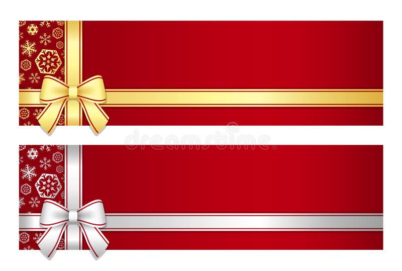 Chèque-cadeaux De Lujo De La Navidad Con De Oro O S Ilustración del ...