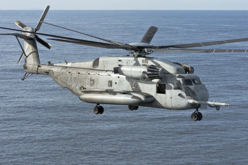 CH-53E Marine Corps Helicopter Editorial Stock Photo - Image of ...