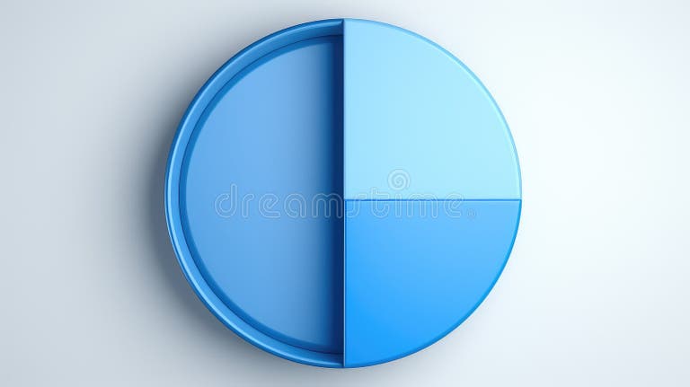 Ch pie chart blue stock illustration. Illustration of visualization ...