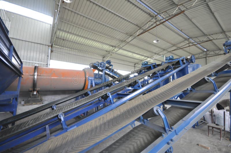 Chaîne De Production D'engrais Organique Photographie éditorial - Image ...