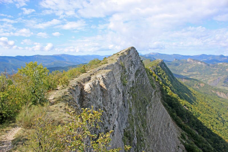 Chabre Mountain, French Alps Stock Image - Image of rock, massif: 102616845