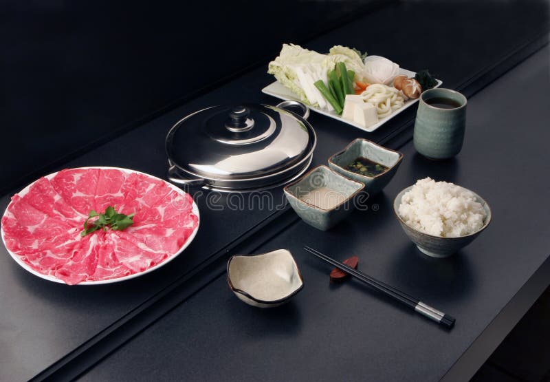 Chabu chabu stock image. Image of foods, menu, oriental - 7078771