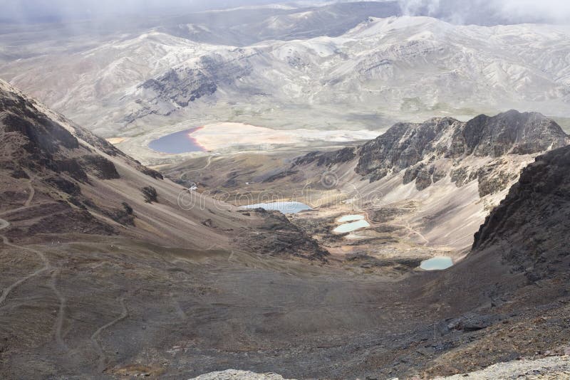 Chacaltaya stock photo. Image of south, lakes, rock, altitude - 7878132