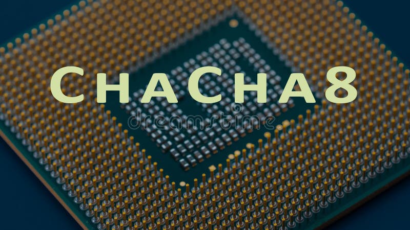 ChaCha8 stock photo. Image of cyberspace, encryption - 342190170