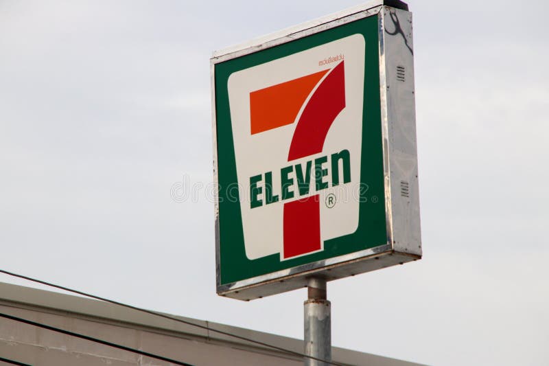 Chachoengsao, Thailand - 7 Eleven Store Logo on a Building Editorial ...