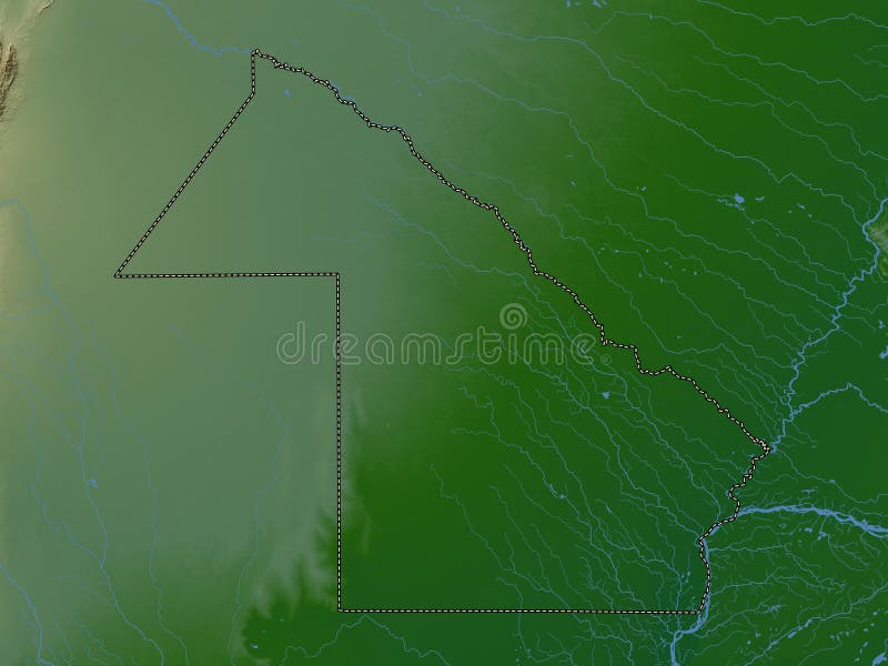 Chaco, Argentina. Physical. No Legend Stock Image - Image of ...