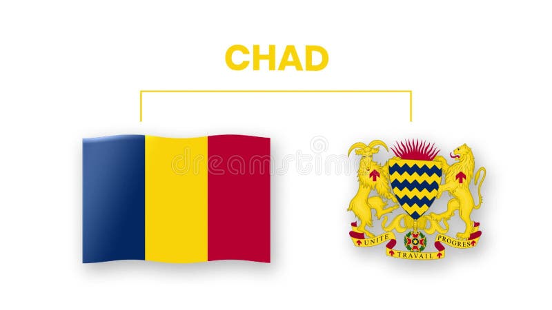 Chad Animated Video Raising the Flag and Emblem, Introduction of the ...
