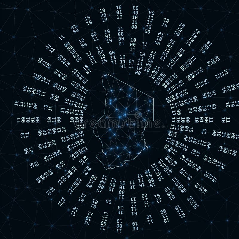 Digital Chad logo. stock vector. Illustration of boundary - 180097620