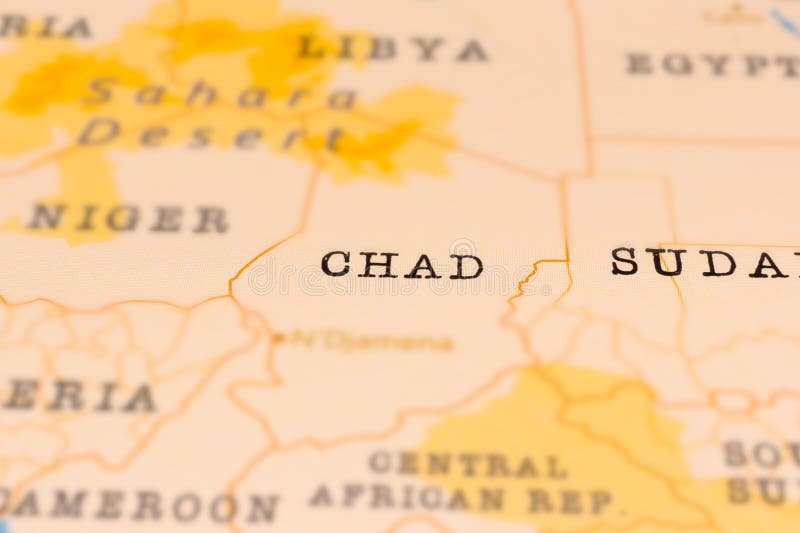 Chad World Map Location