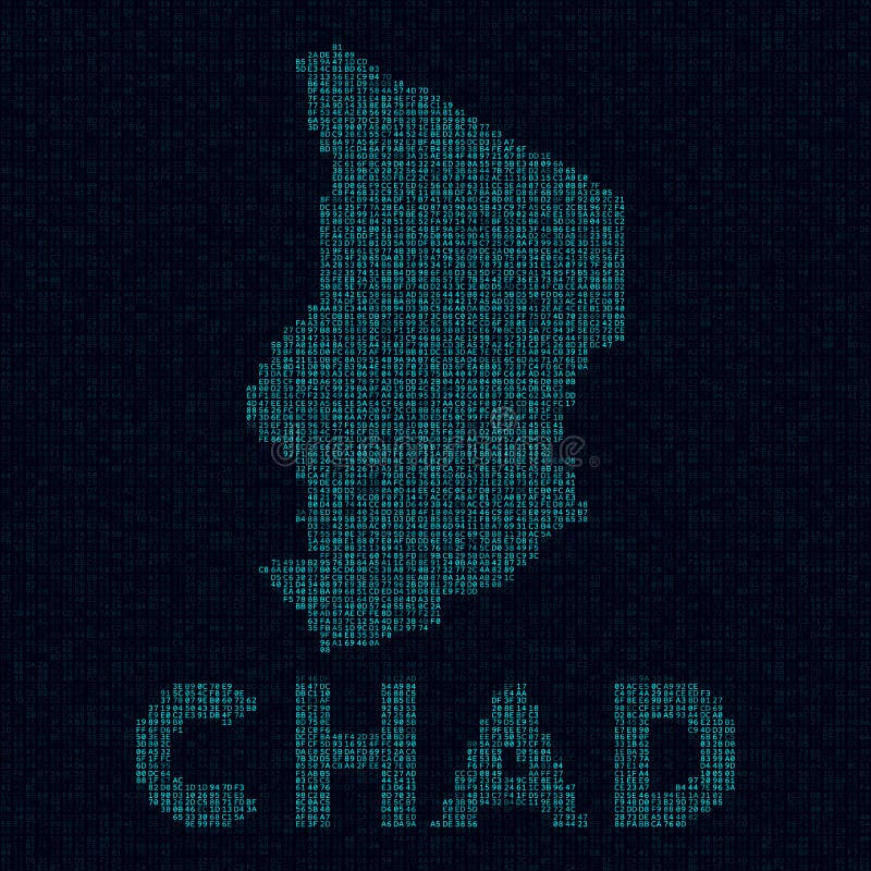 Chad tech map. stock vector. Illustration of creative - 175401563