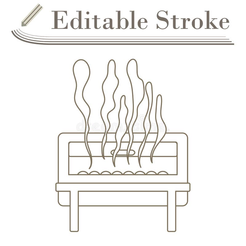 Chafing Dish Icon stock vector. Illustration of lunch - 212297987