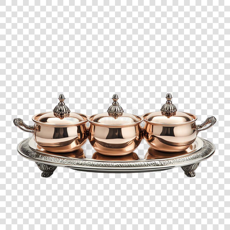 Chafing dish set stock image. Illustration of custard - 341466495