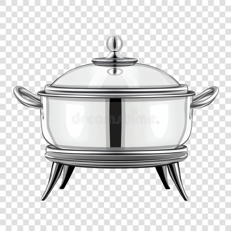 Chafing dish set stock image. Illustration of kitchenware - 341466499
