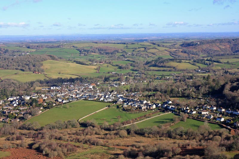 Chagford, Devon stock photo. Image of culture, village - 32913376