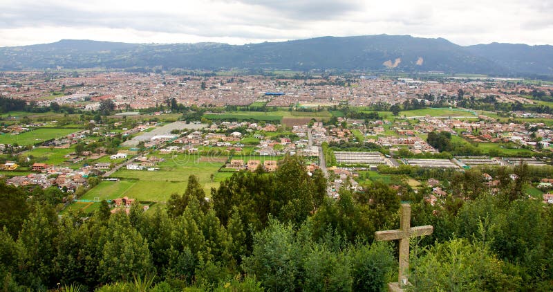 Chai Colombia foto de archivo. Imagen de colina, aéreo - 40621072