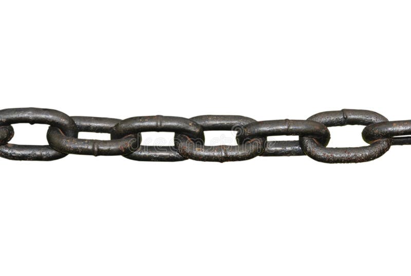 Chains Crossing Close stock image. Image of secured, limited - 28935425