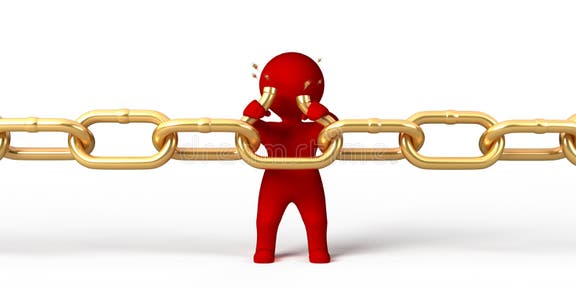 Broken Red Chain Stock Illustrations – 677 Broken Red Chain Stock ...
