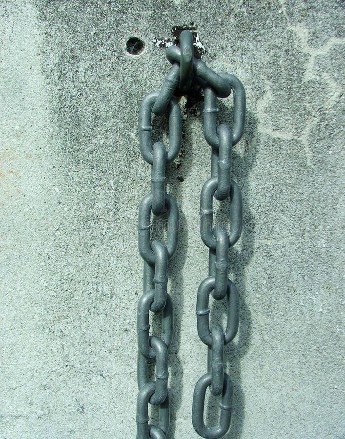 Eye Bolt and Chain stock photo. Image of bolt, detail - 63938110