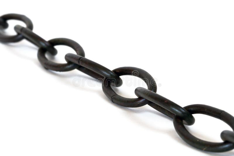Chains Crossing Close stock image. Image of secured, limited - 28935425