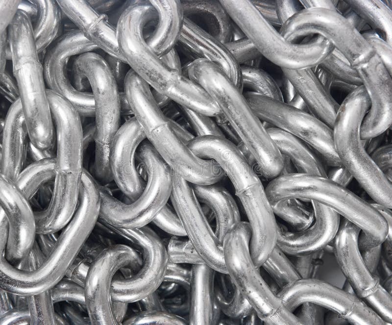 Old Steel Industrial Chains Stock Photo - Image of link, retro: 23769012