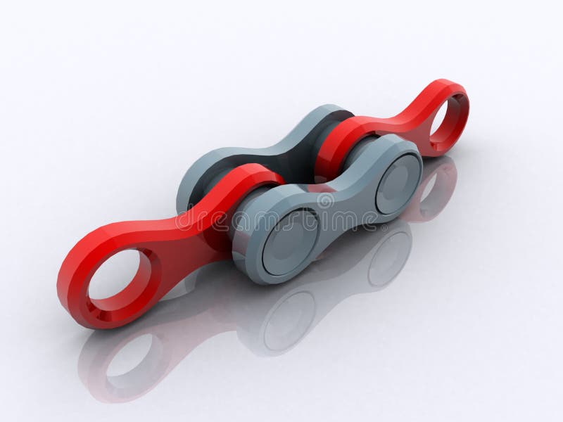 Chain stock illustration. Illustration of company, chain - 3315778