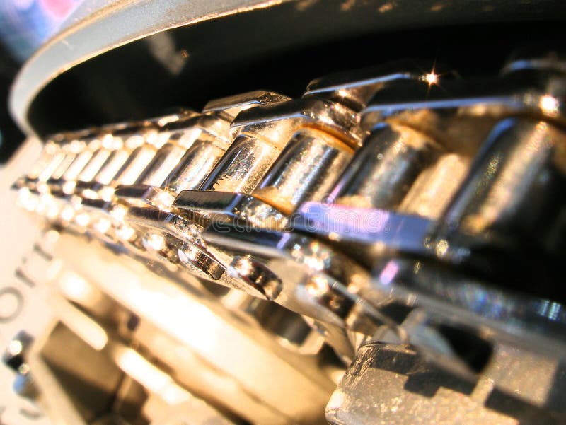 Chain stock photo. Image of pull, engine, metal, reflection - 400786