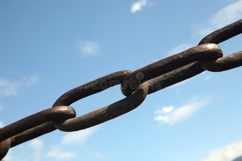 Chain stock photo. Image of link, metal, anchor, unity - 4875082