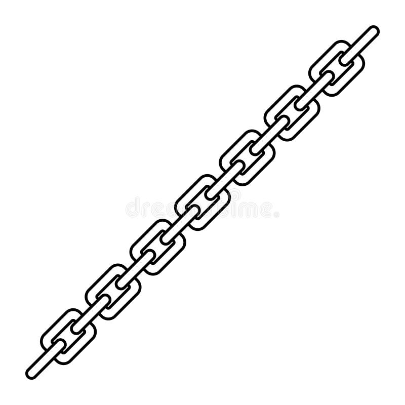Chain Outline Stock Illustrations – 38,249 Chain Outline Stock ...