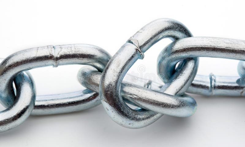 Chain link high-key stock image. Image of details, detail - 3353177