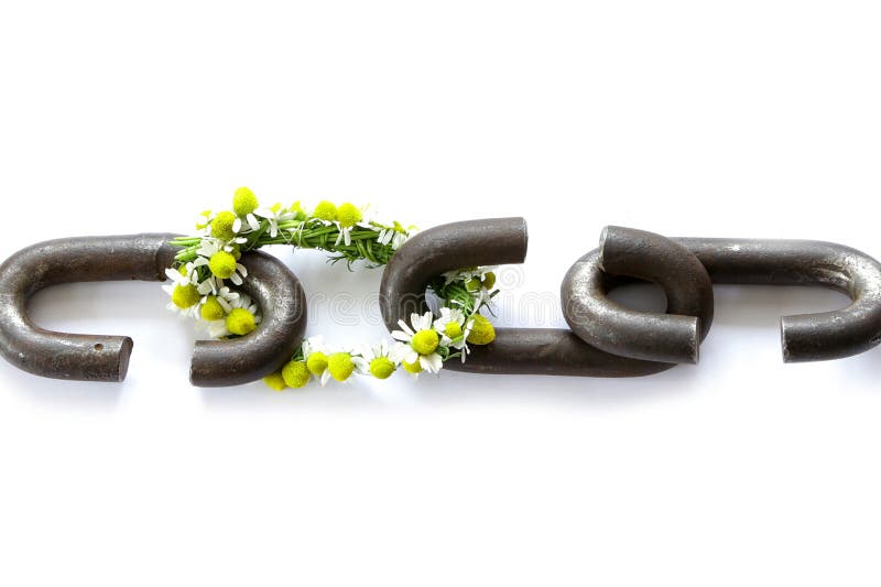 A Chain is only As Strong As Its Weakest Link Stock Image - Image of ...