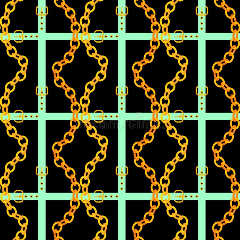 Iron Chains Tartan Seamless Texture Stock Illustrations – 8 Iron Chains ...