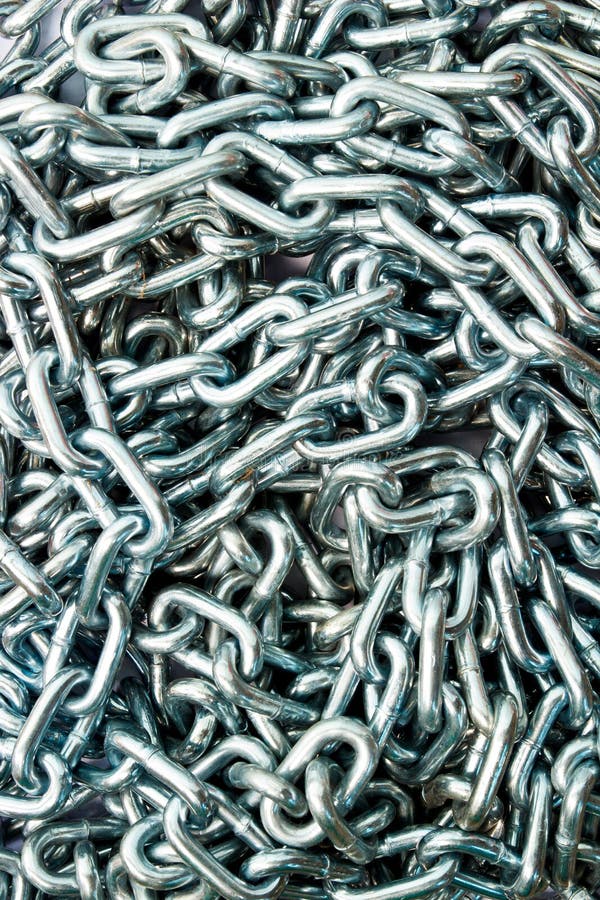 Chain stock image. Image of industry, chrome, attached - 48722757