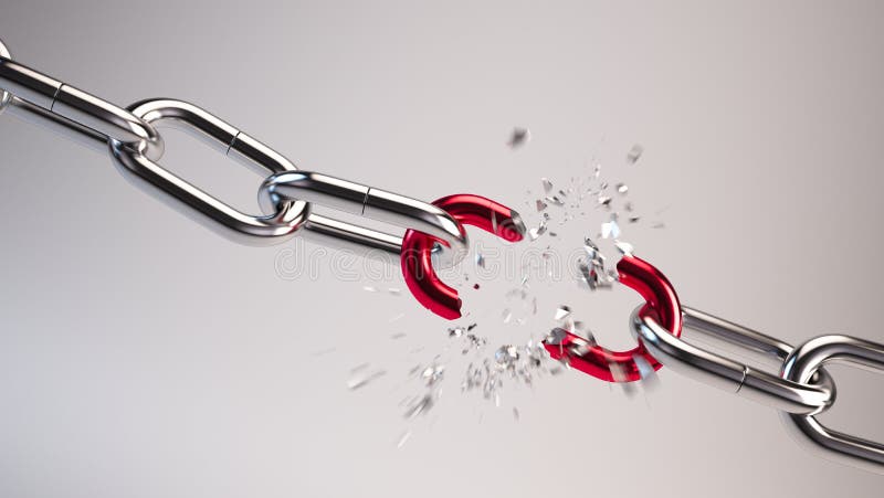 Chain Breaking Stock Illustrations – 620 Chain Breaking Stock ...