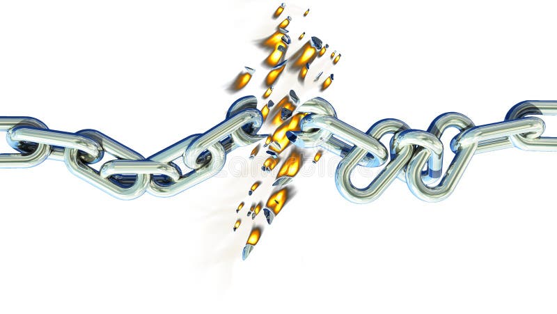 Fire Chain stock illustration. Illustration of cloud, line - 3355148