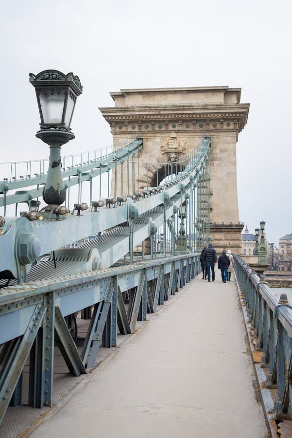Chain Bridge stock image. Image of mystery, exposure - 66736001