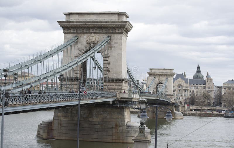 Chain Bridge editorial photography. Image of bridge - 156836347