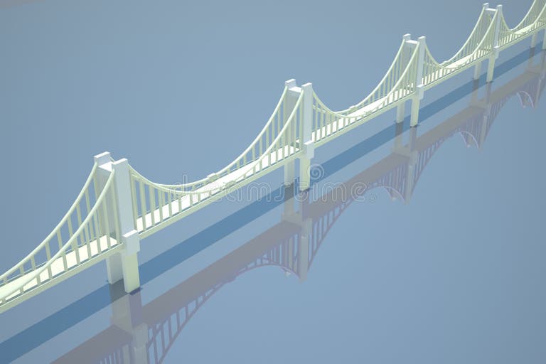 Bridge Over Water Drawing Stock Illustrations – 1,309 Bridge Over Water ...