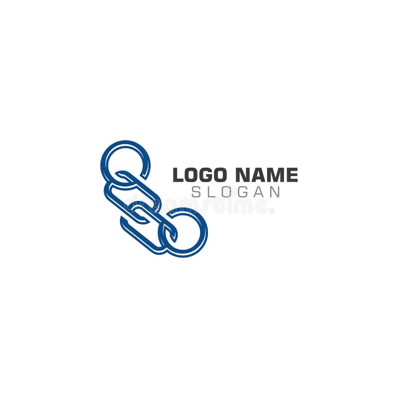 Chain Business Logo Abstract Unity Vector Design Template Stock ...